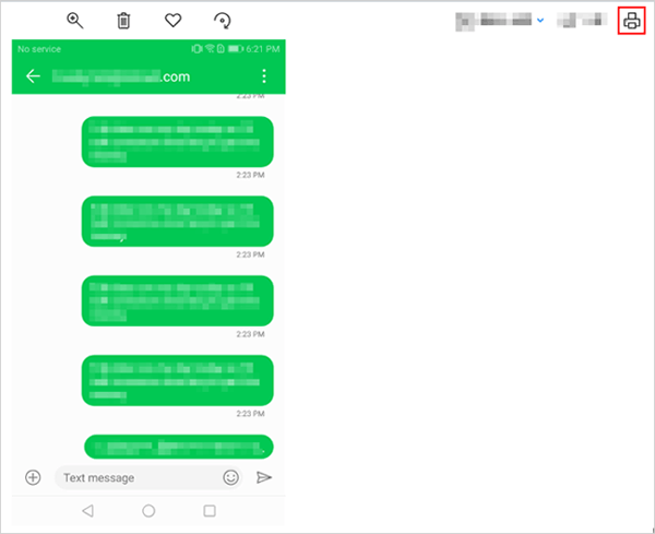 How To Print Out Text Messages From Android Phone Best 4 Ways 